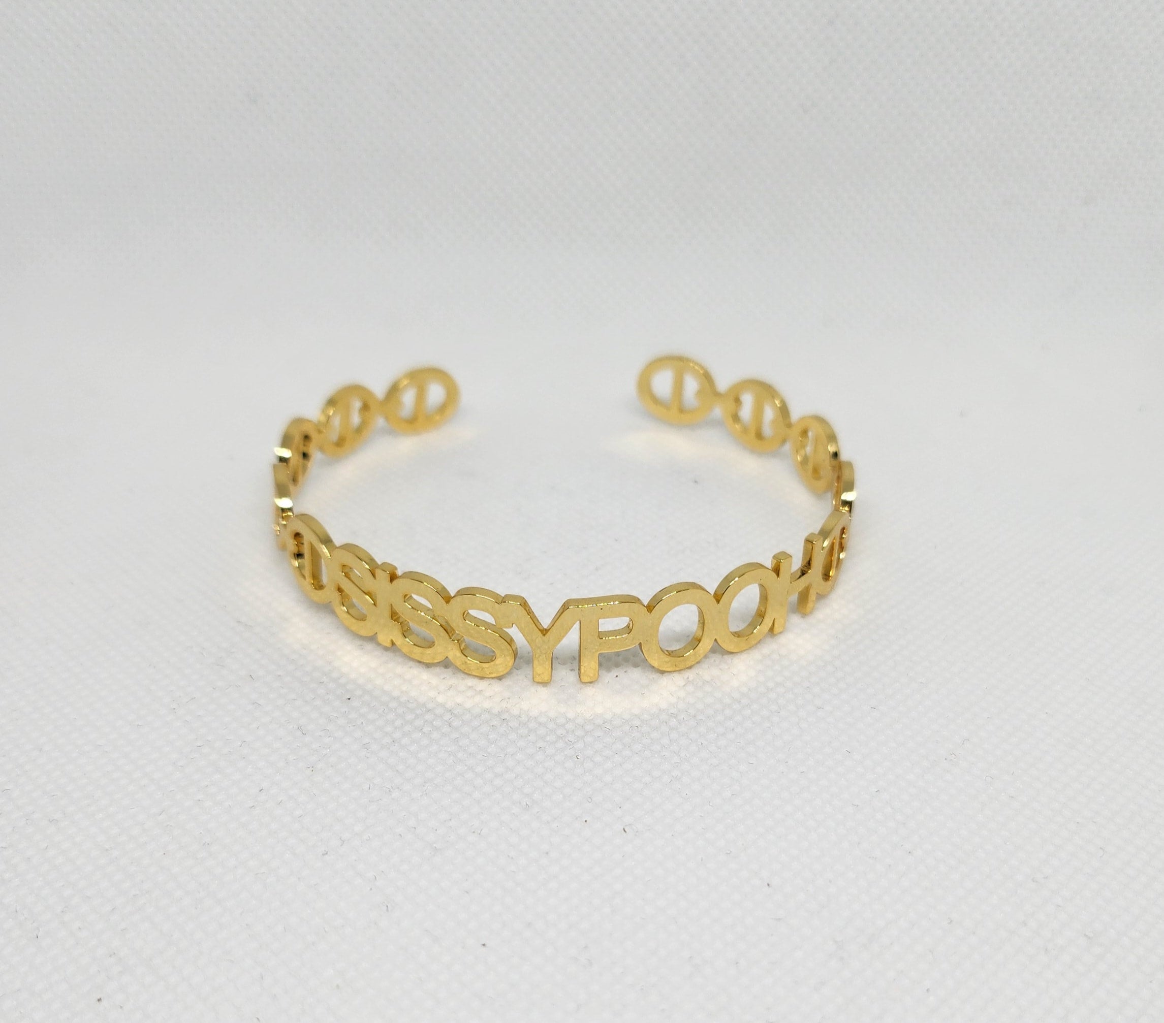 Sissy Pooh Pig Nose Bangle Bracelet 18k | Sissy Pooh